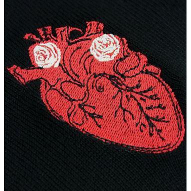 Embroidered Heart Vintage Inspired Pullover Top by Hemet – Glitz Glam ...