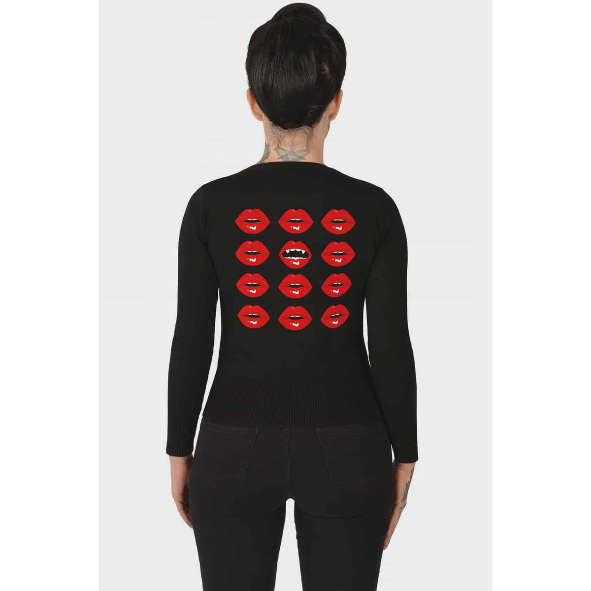 Pinky Star - Vampire Kiss Cardigan – Glitz Glam and Rebellion