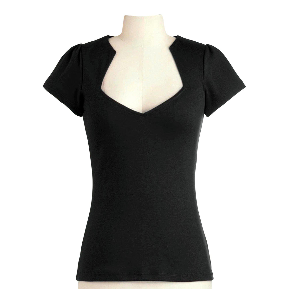 Rockabilly Diamond Cut Shirt in Black – Glitz Glam and Rebellion